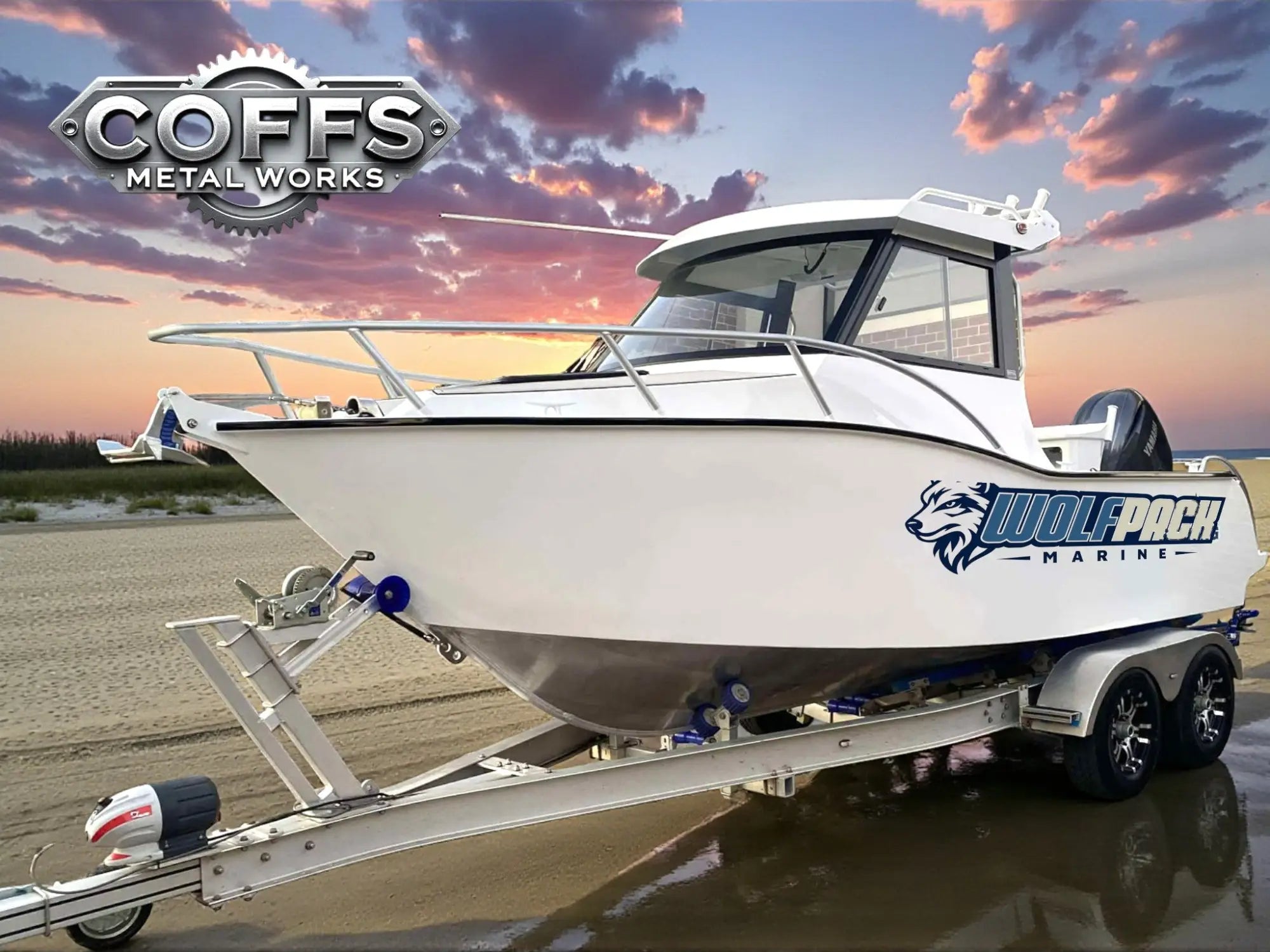 Wolf Pack full cab Boats Hunter Range – Coffs Metal Works